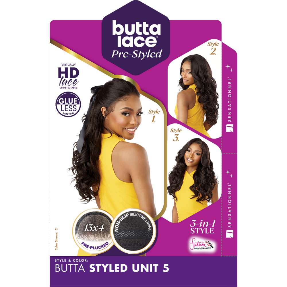Sensationnel Butta Lace (3-in-1) Pre-Styled HD Lace Wig - Butta Styled
