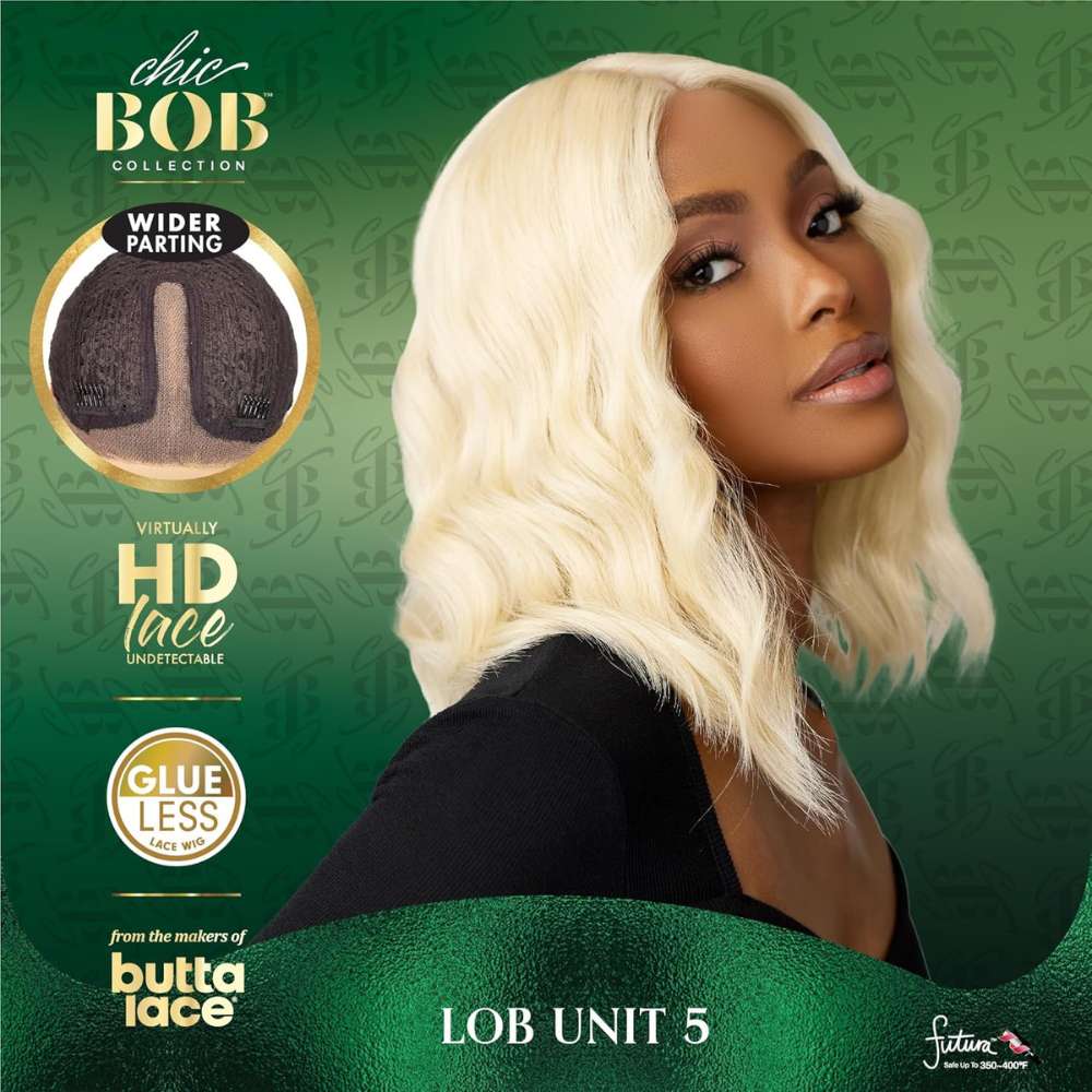 Sensationnel Chic Bob Synthetic Lace Wig - Lob Unit 5