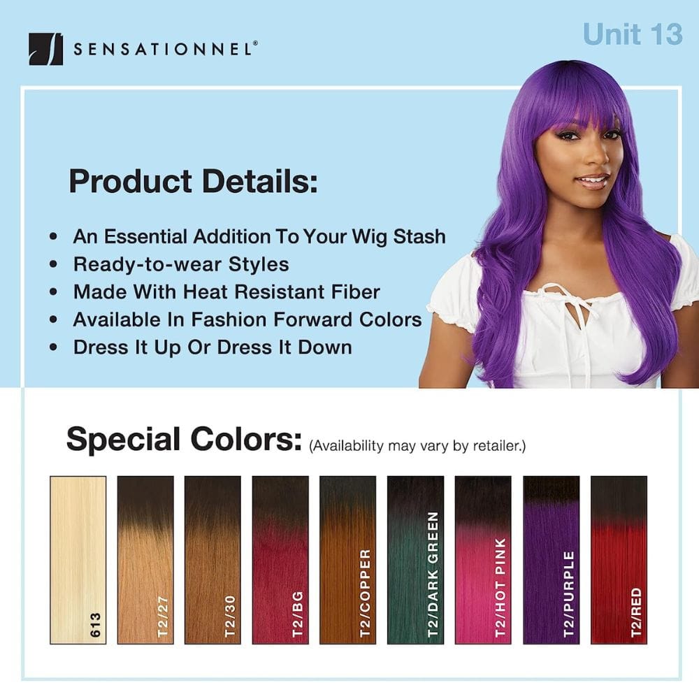Sensationnel Dashly Synthetic Full Wig - Unit 13