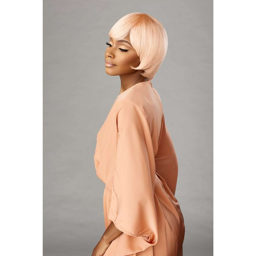 Sensationnel Empire Bob with Bangs Human Hair Wig - Mushroom Cut