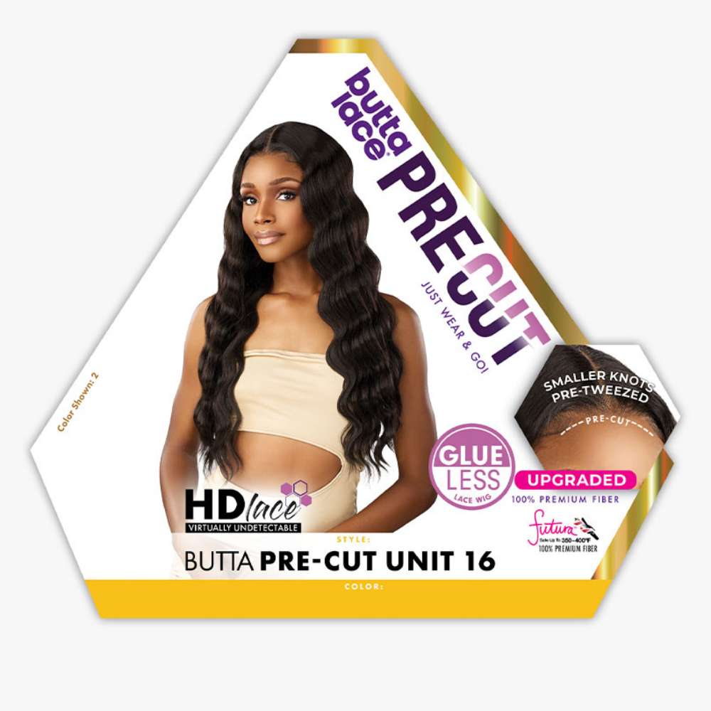 Sensationnel Glueless HD Butta Lace Wig - Pre-Cut Unit 16