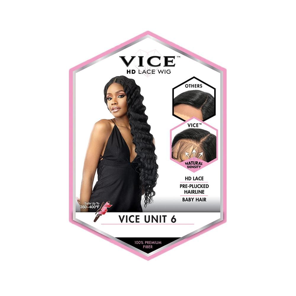 Sensationnel Synthetic HD Lace Front Wig - Vice Unit 6