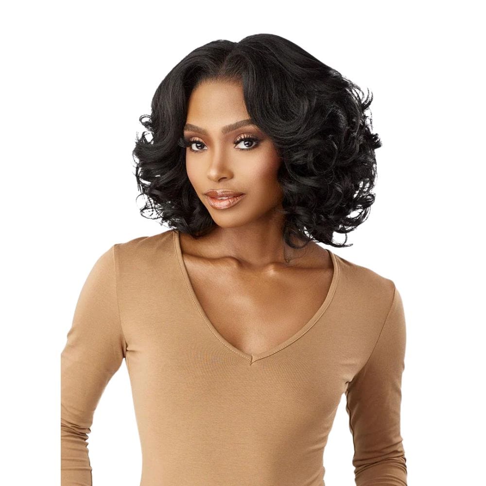 Sensationnel Kinky Edge 13x6 HD Lace Wig - Kinky Body Wave 14"