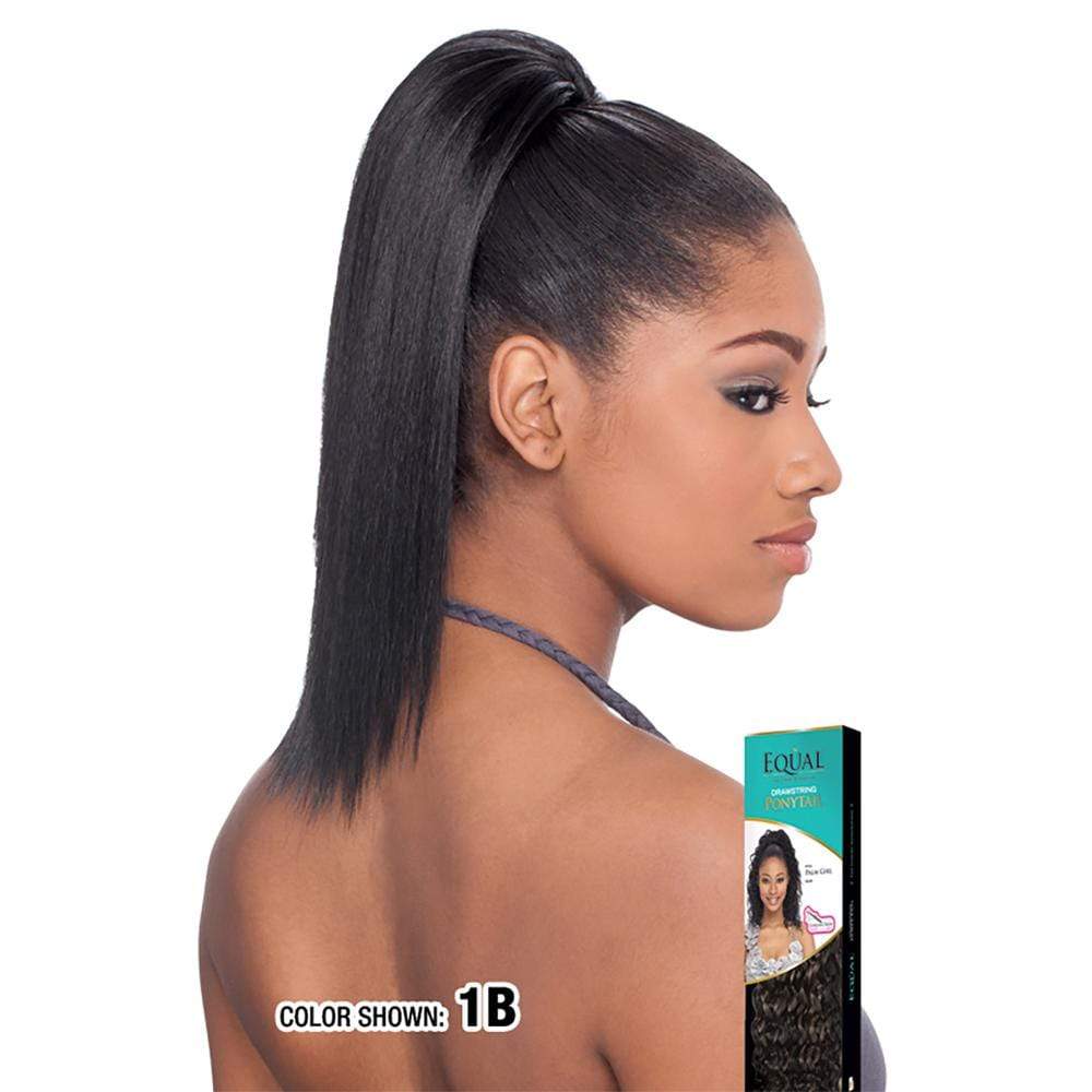 Shake N Go Equal Drawstring Ponytail - Yaky Straight 12