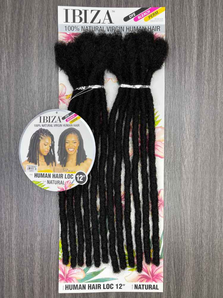 Shake-N-Go IBIZA 100% Natural Virgin Human Hair Loc