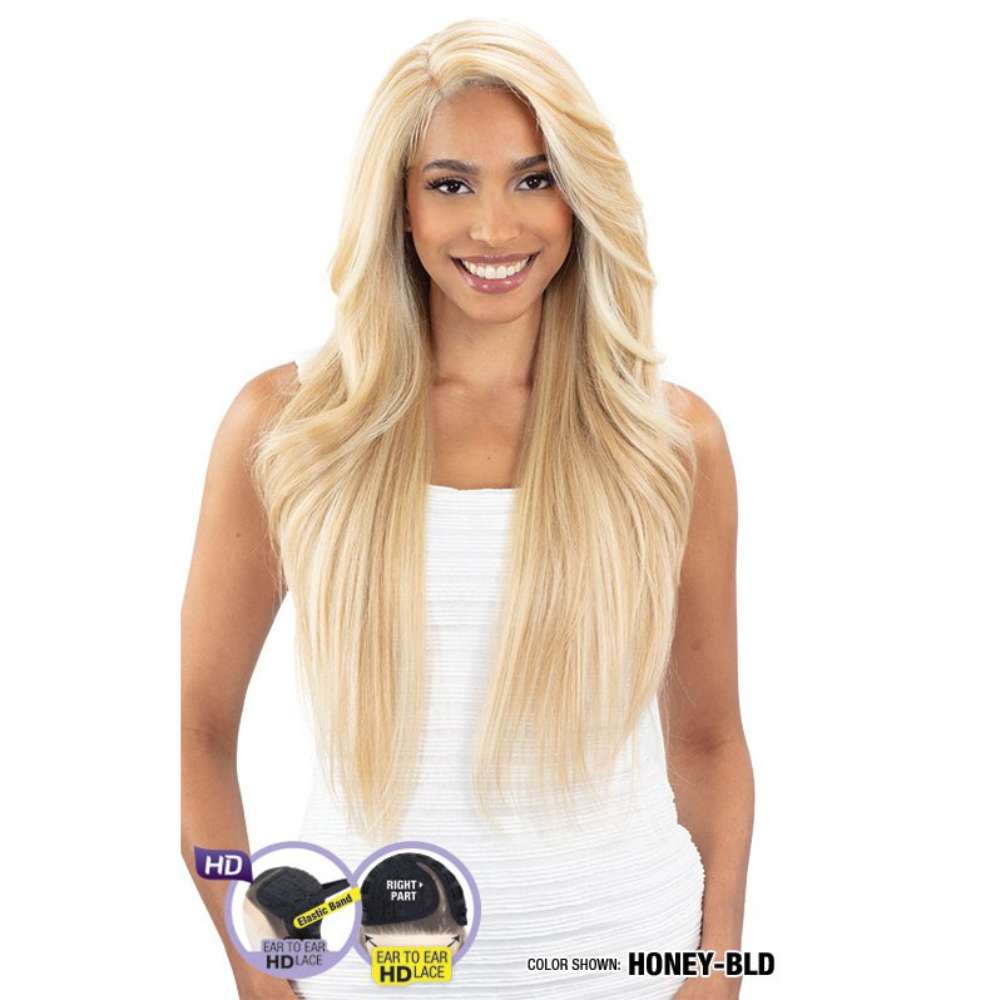 Shake-N-Go Snatched Glueless HD Lace Part Wig - Blaze